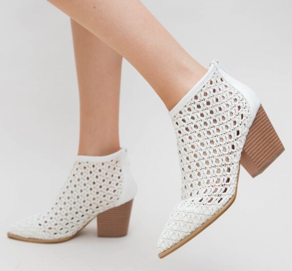 Botine Aliso Albe - Botinesuper.ro